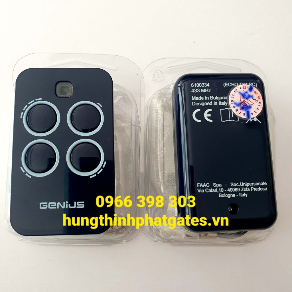 Remote Cổng Tự Động Genius – Hưng Thịnh Phát Gates